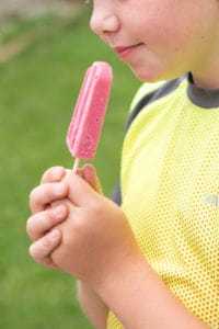 Healthy Raspberry Creamsicles | Sarah Remmer