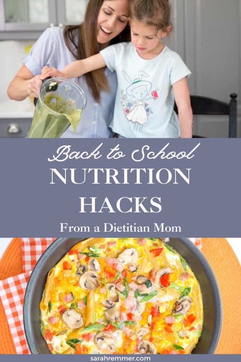 Back to School Nutrition Tips for Parents - Sarah Remmer, RD