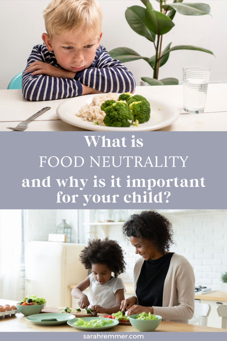 What is Food Neutrality, and Why is it Important for your Child ...